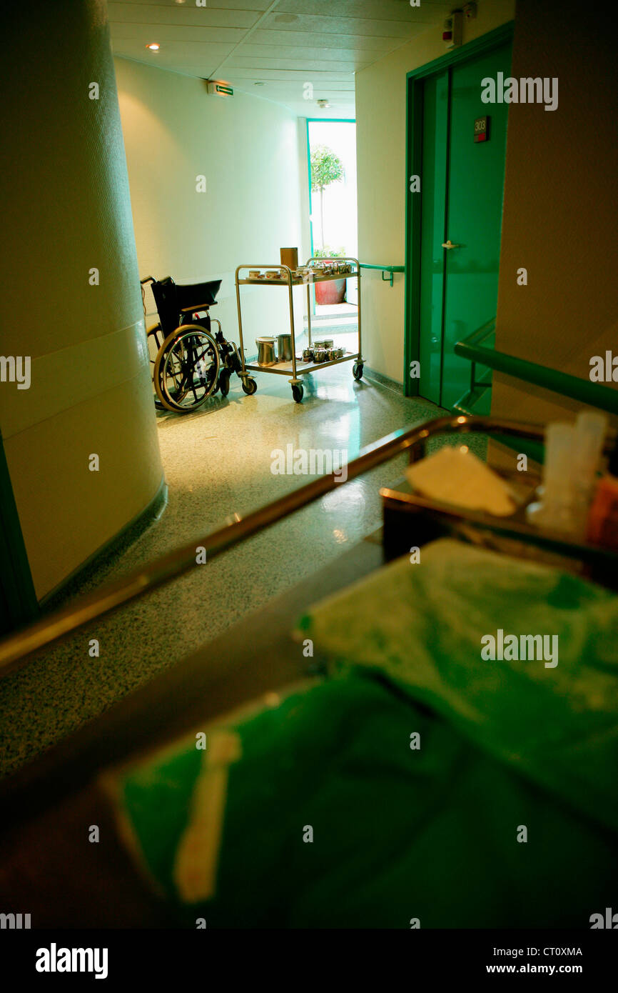 INTERIOR OF A HOSPITAL Stock Photo - Alamy