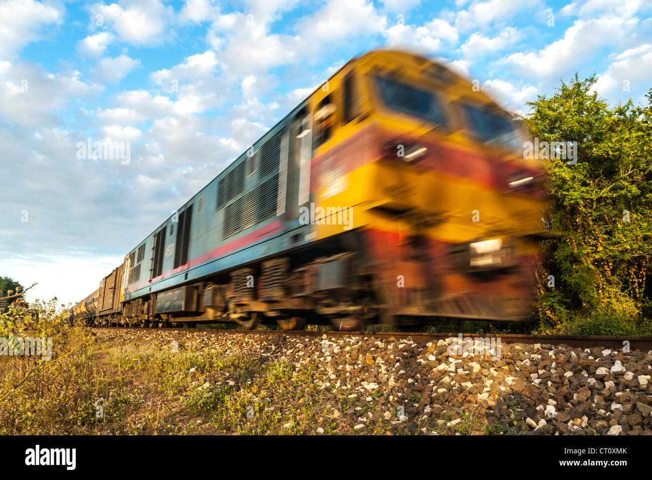 High speed railway route hi-res stock photography and images - Alamy