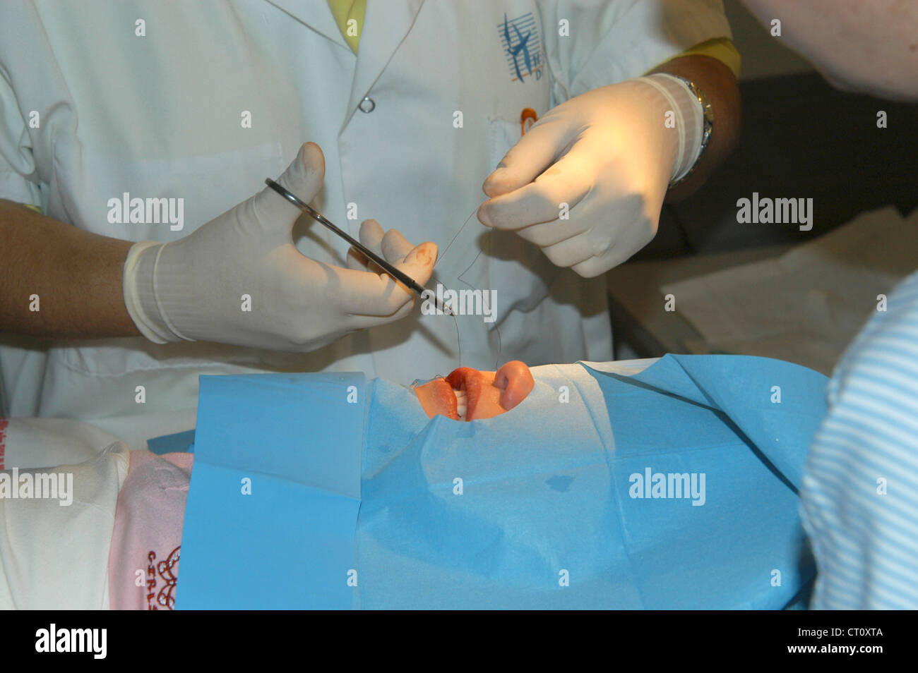 Sutures and girl hi-res stock photography and images - Alamy
