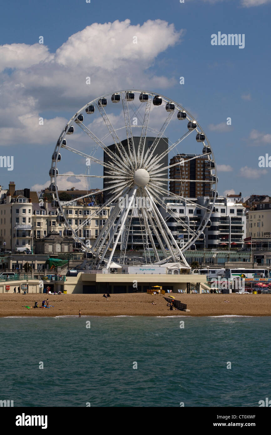 city of Brighton and Hove Seaside City on the south coast of Great ...