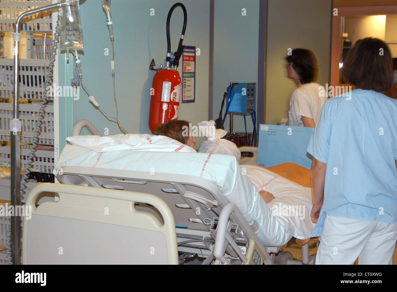 INTERIOR OF A HOSPITAL Stock Photo - Alamy