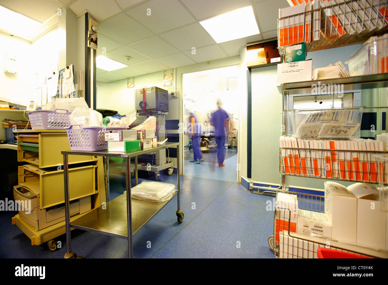 INTERIOR OF A HOSPITAL Stock Photo - Alamy