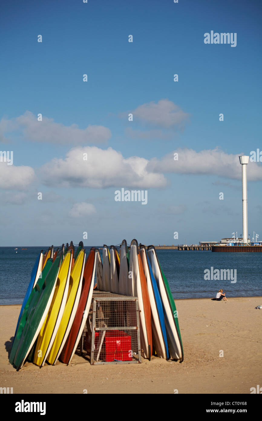 Weymouth beach sealife tower hi-res stock photography and images - Alamy