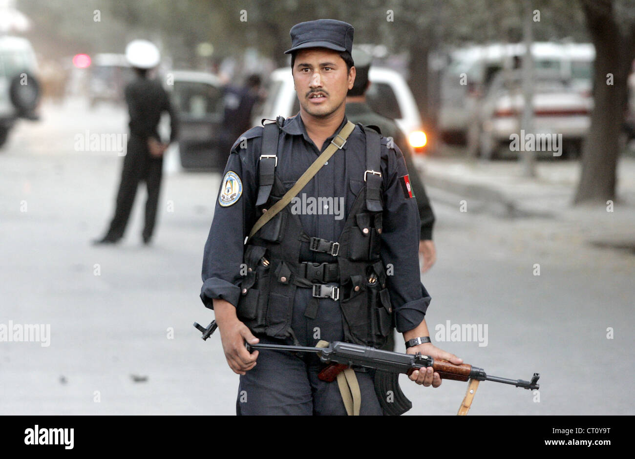 Afghan Police, Kabul Stock Photo - Alamy