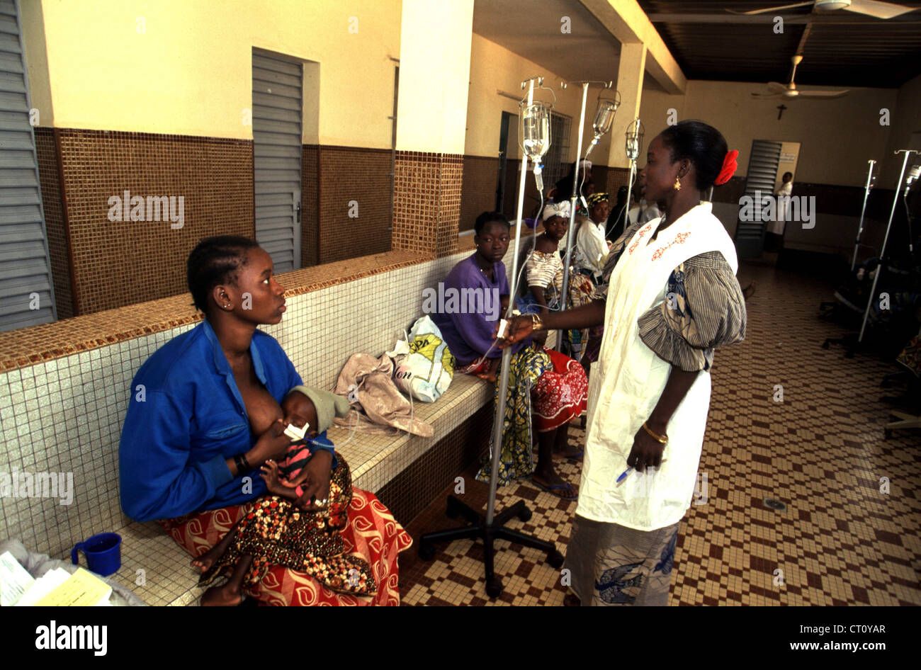 A HOSPITAL IN AFRICA Stock Photo - Alamy