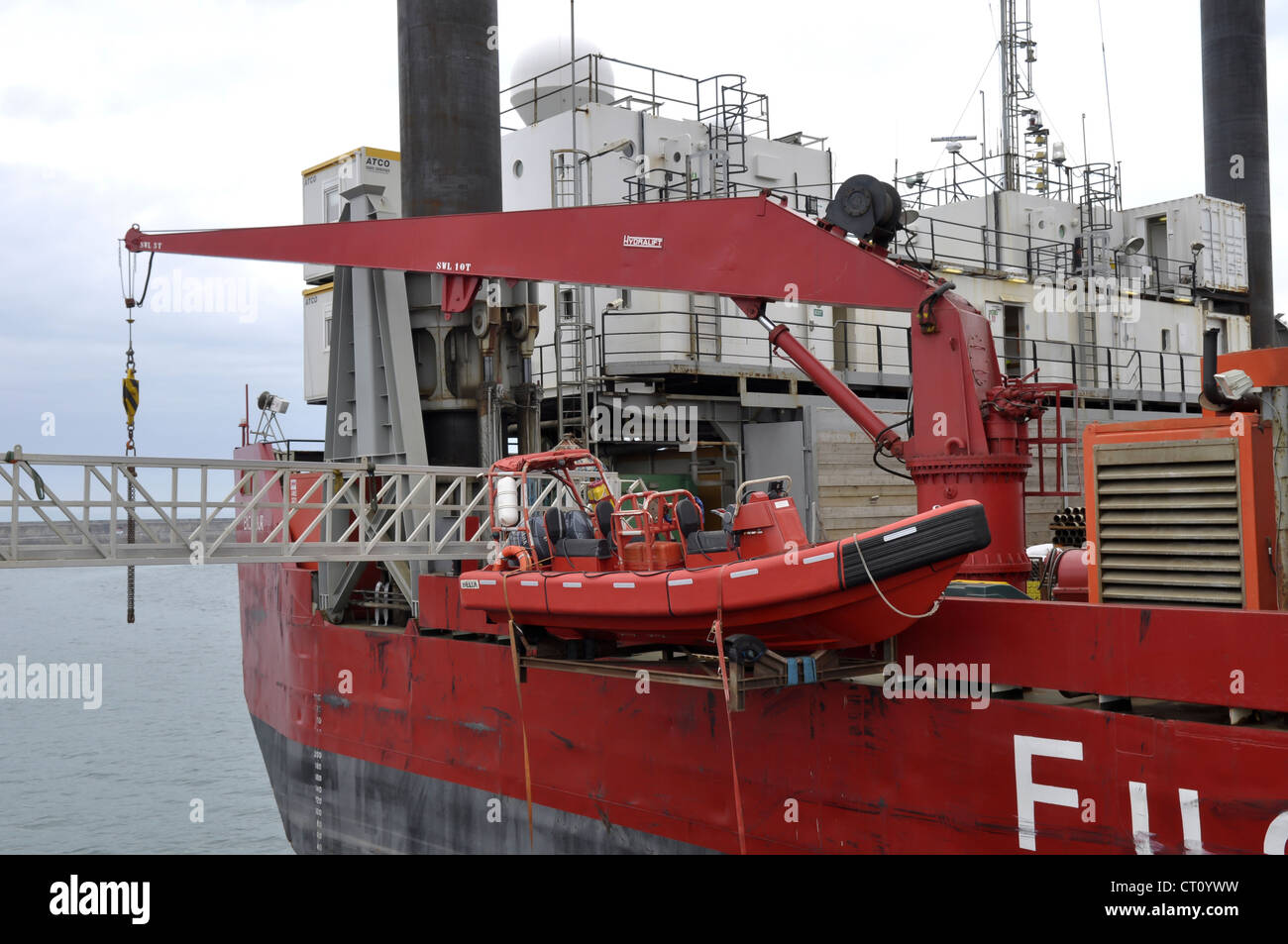 Excalibur fugro seacore drilling rig hi-res stock photography and ...