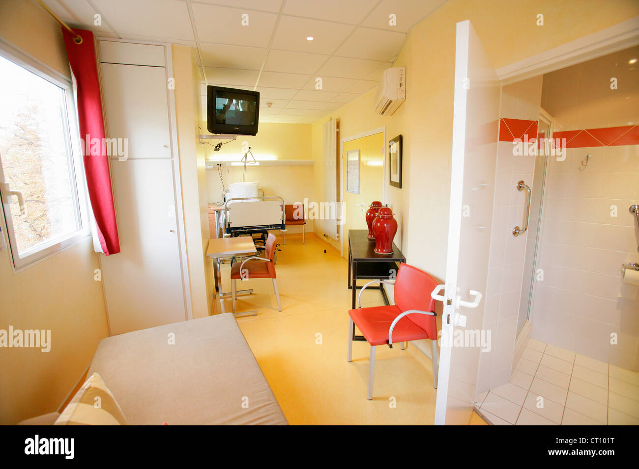 INTERIOR OF A HOSPITAL Stock Photo - Alamy