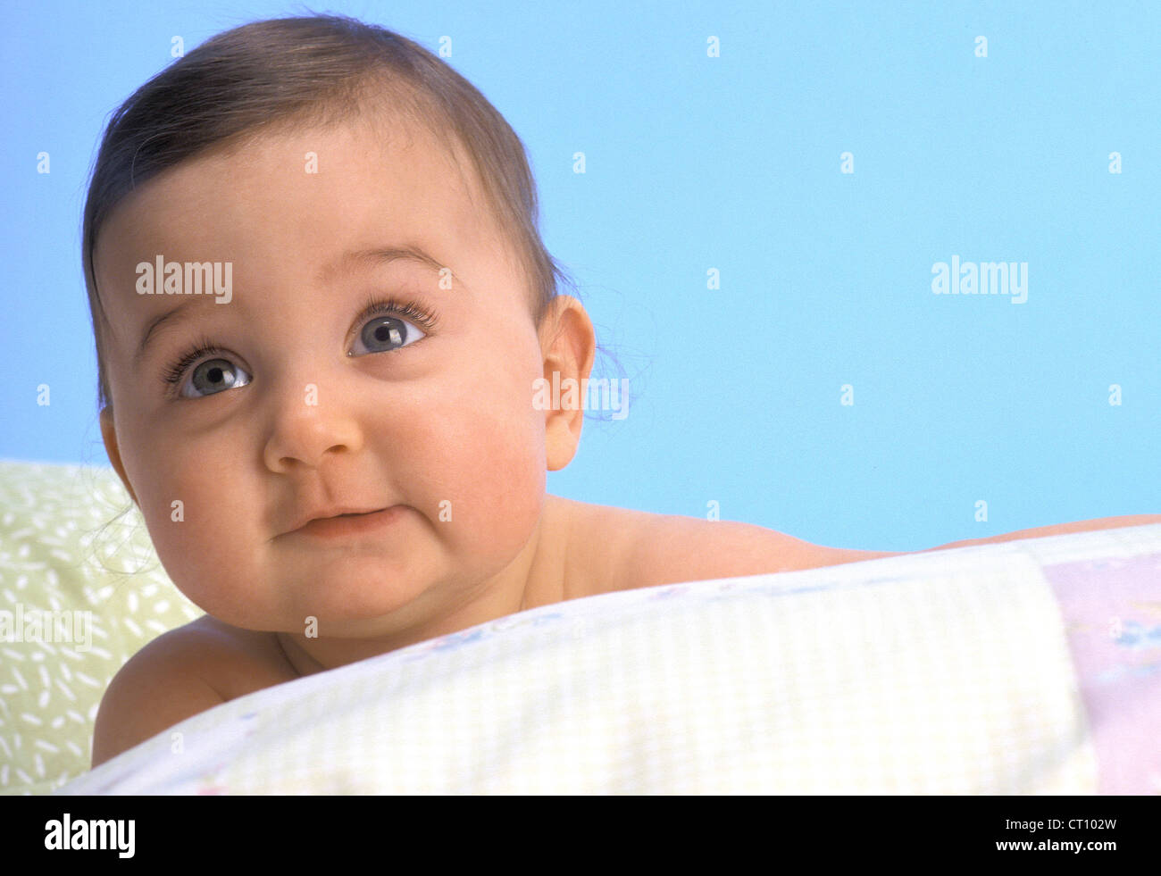 PORTRAIT OF AN INFANT Stock Photo - Alamy