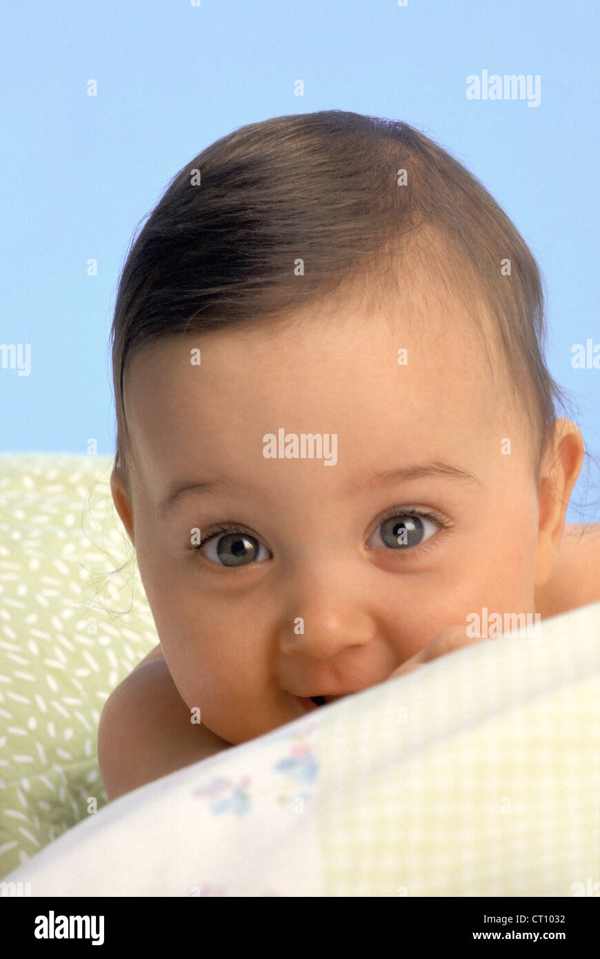 PORTRAIT OF AN INFANT Stock Photo - Alamy