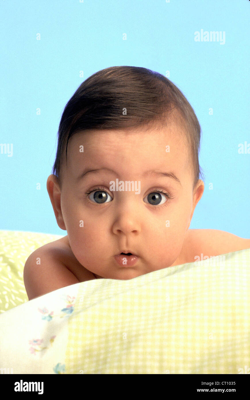 PORTRAIT OF AN INFANT Stock Photo - Alamy