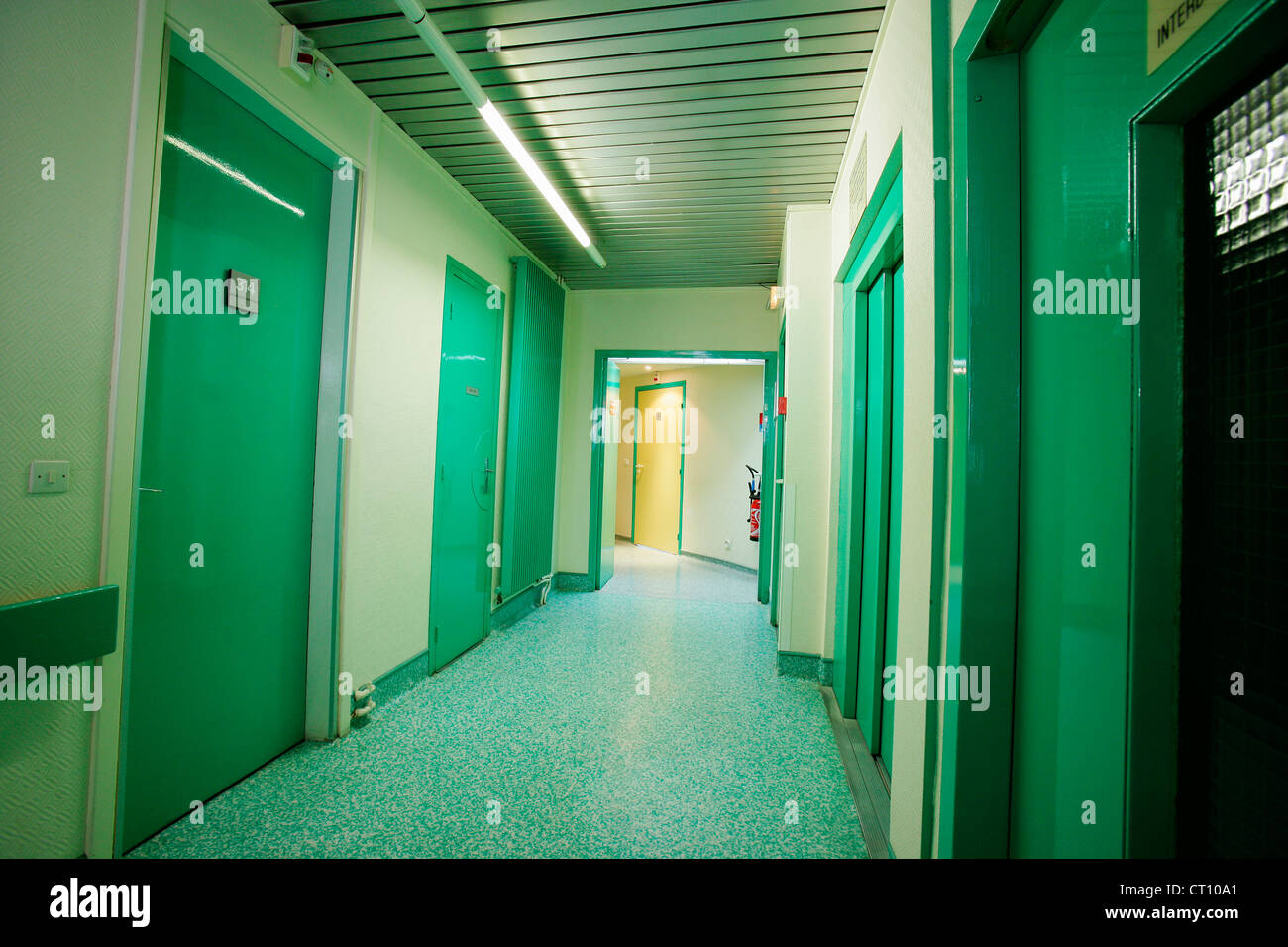INTERIOR OF A HOSPITAL Stock Photo - Alamy