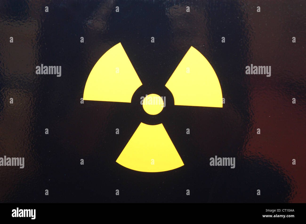 SYMBOL OF NUCLEAR POWER Stock Photo - Alamy