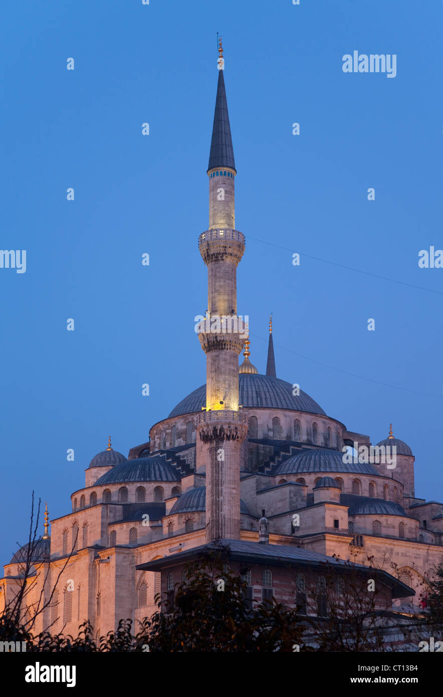 Ornate domed building at twilight Stock Photo - Alamy