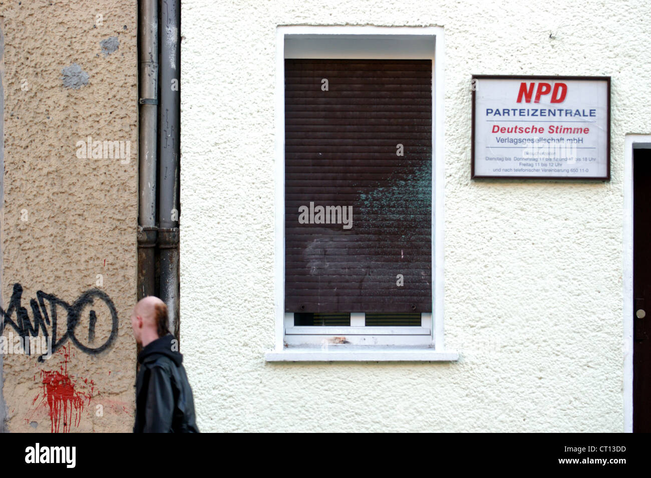 NPD party headquarters in Berlin's Koepenick Stock Photo - Alamy