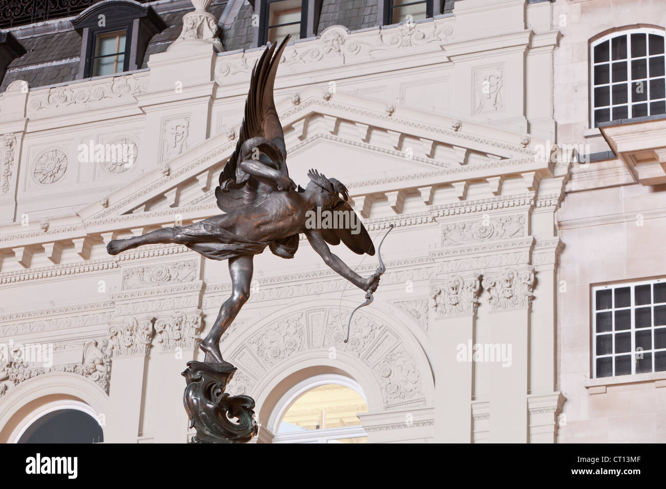 Eros statue piccadilly circus hi-res stock photography and images - Alamy