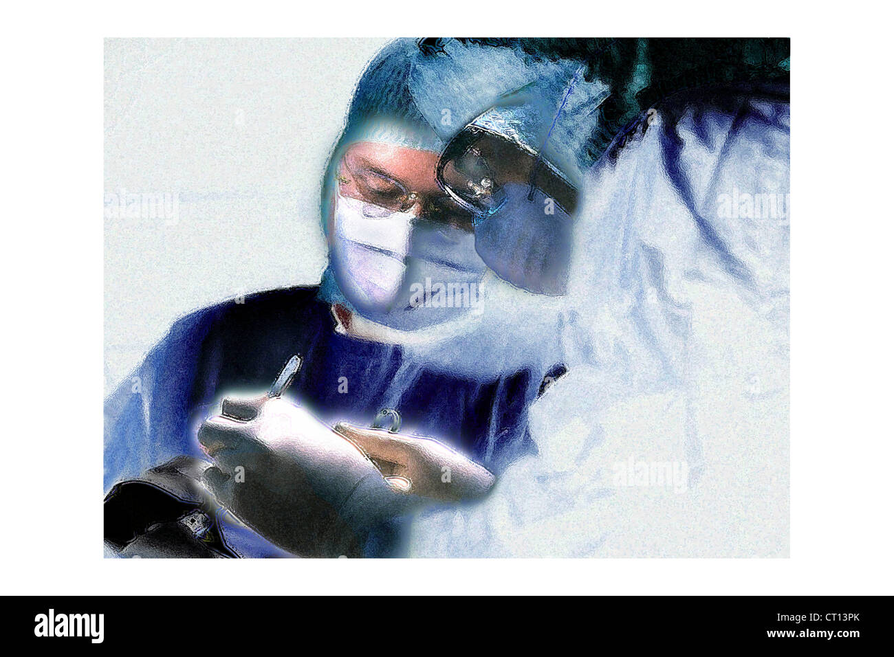 Surgery surgeons Cut Out Stock Images & Pictures - Alamy