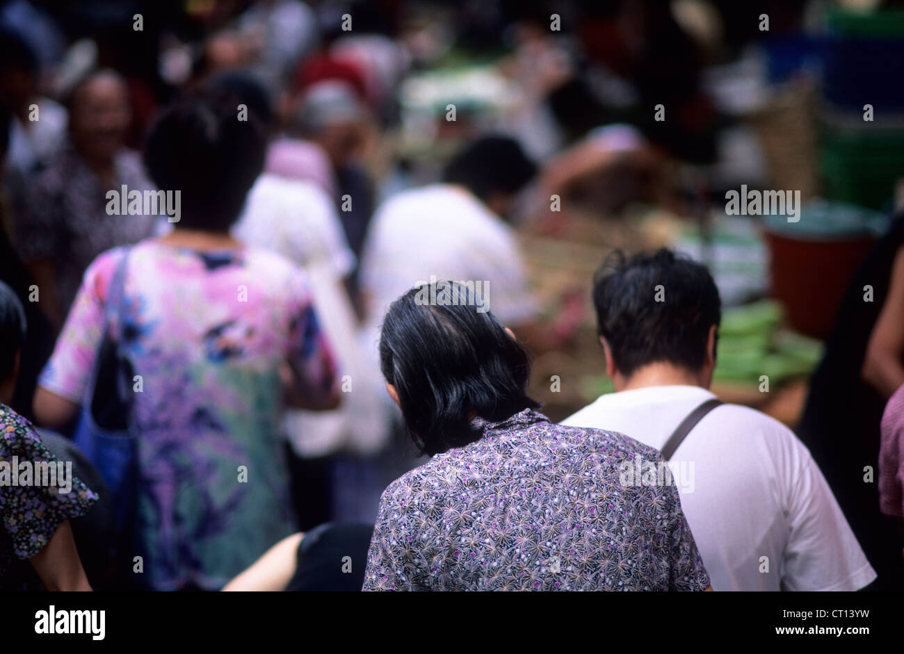China, Hong Kong, general shot of people on street Stock Photo - Alamy