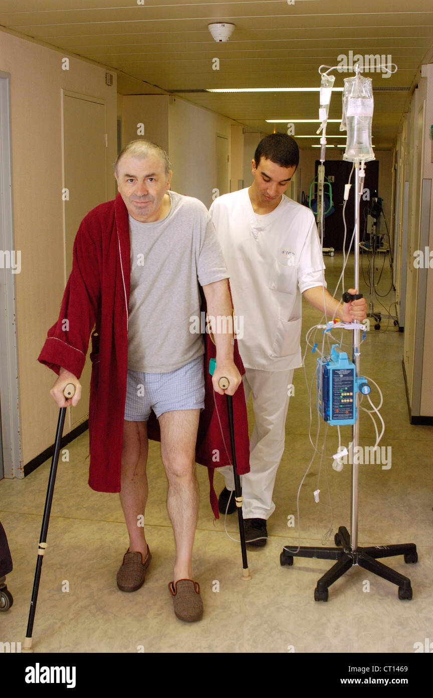 MAN IN REHABILITATION Stock Photo - Alamy