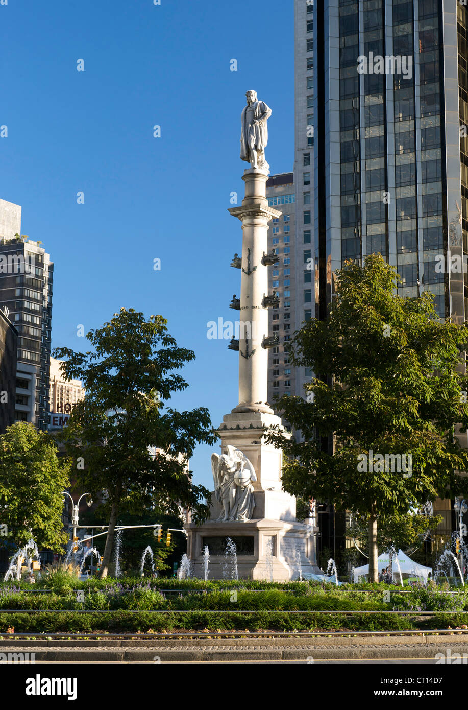 Columbus monument manhattan High Resolution Stock Photography and ...