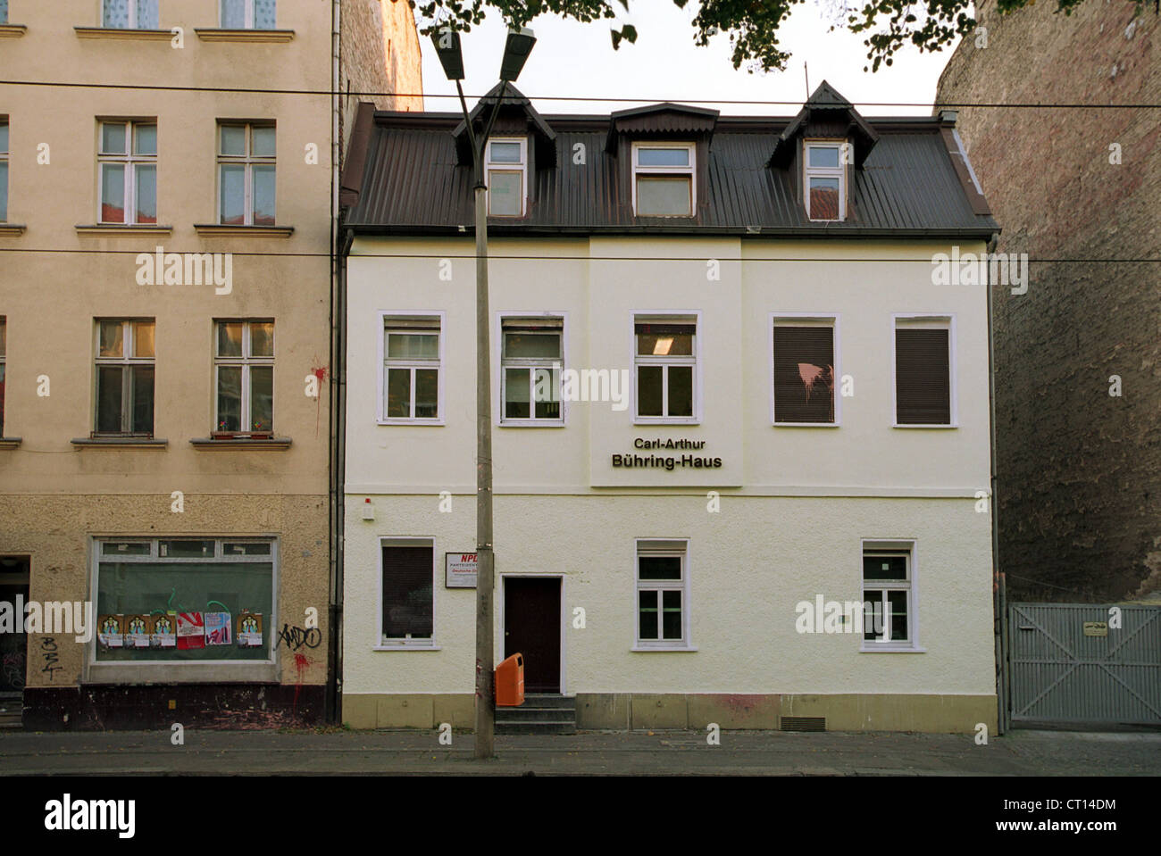 NPD party headquarters in Berlin Koepenick Stock Photo - Alamy