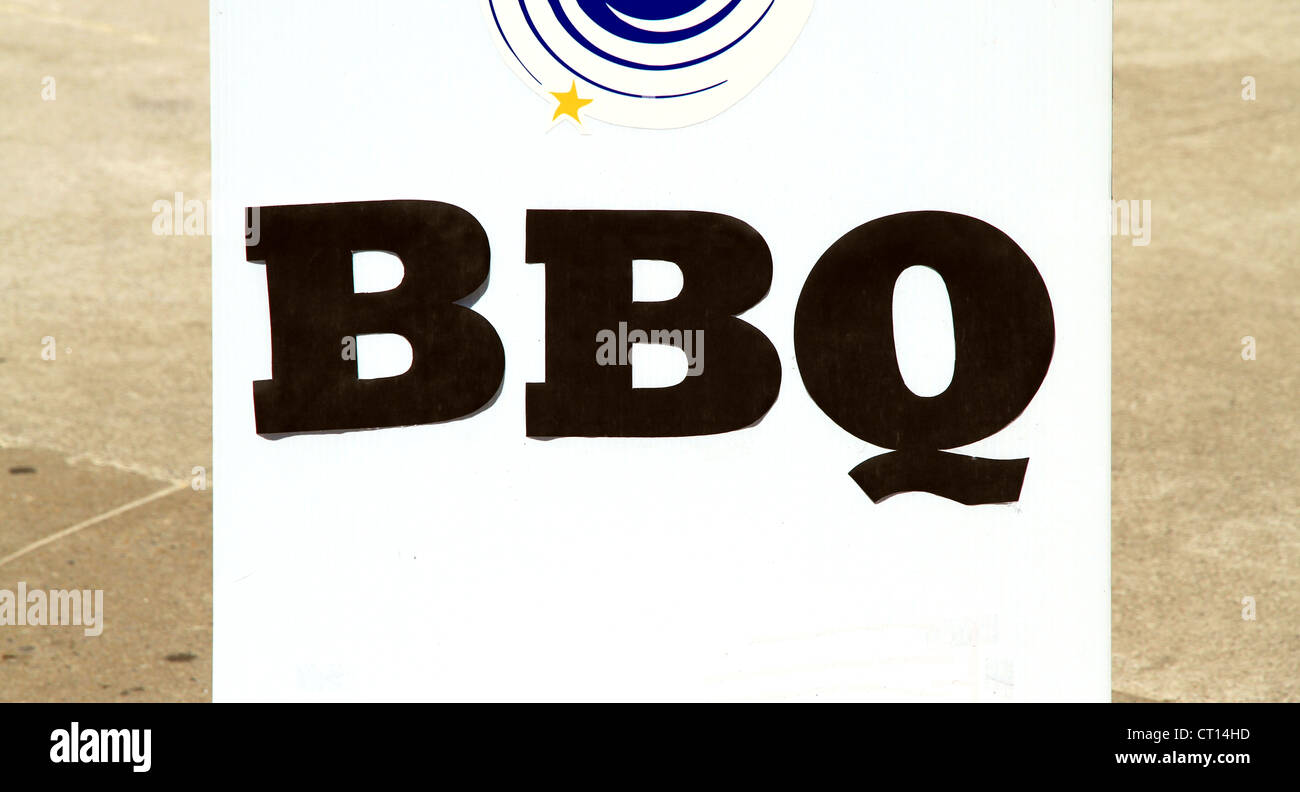 Bbq Sign High Resolution Stock Photography and Images - Alamy