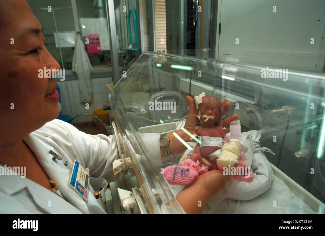 A HOSPITAL IN ASIA Stock Photo - Alamy