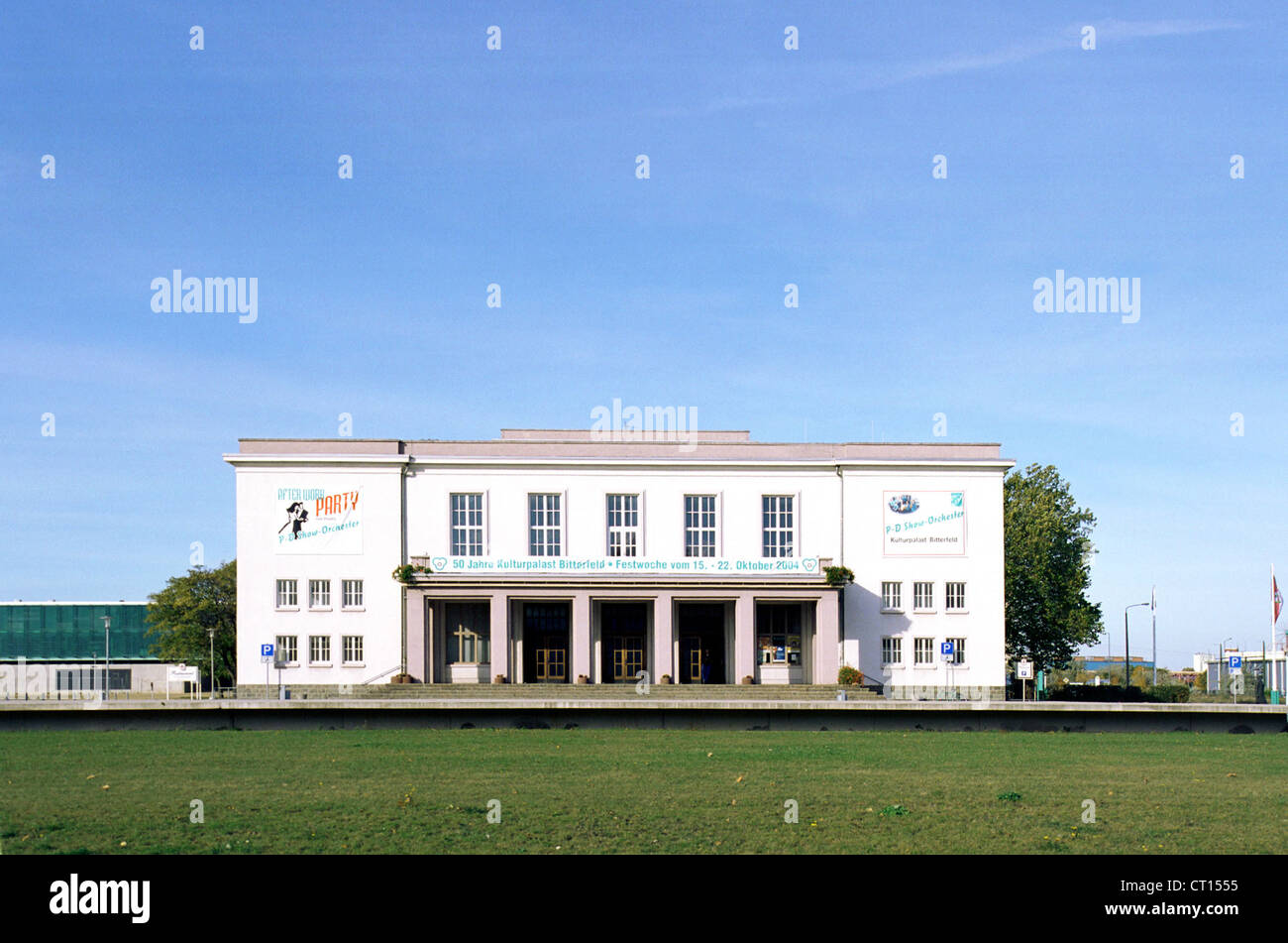 Bitterfeld, Palace of Culture Stock Photo - Alamy