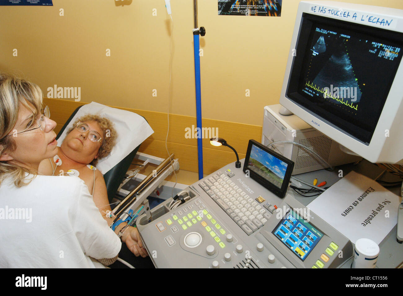 Heart sonography result hi-res stock photography and images - Alamy