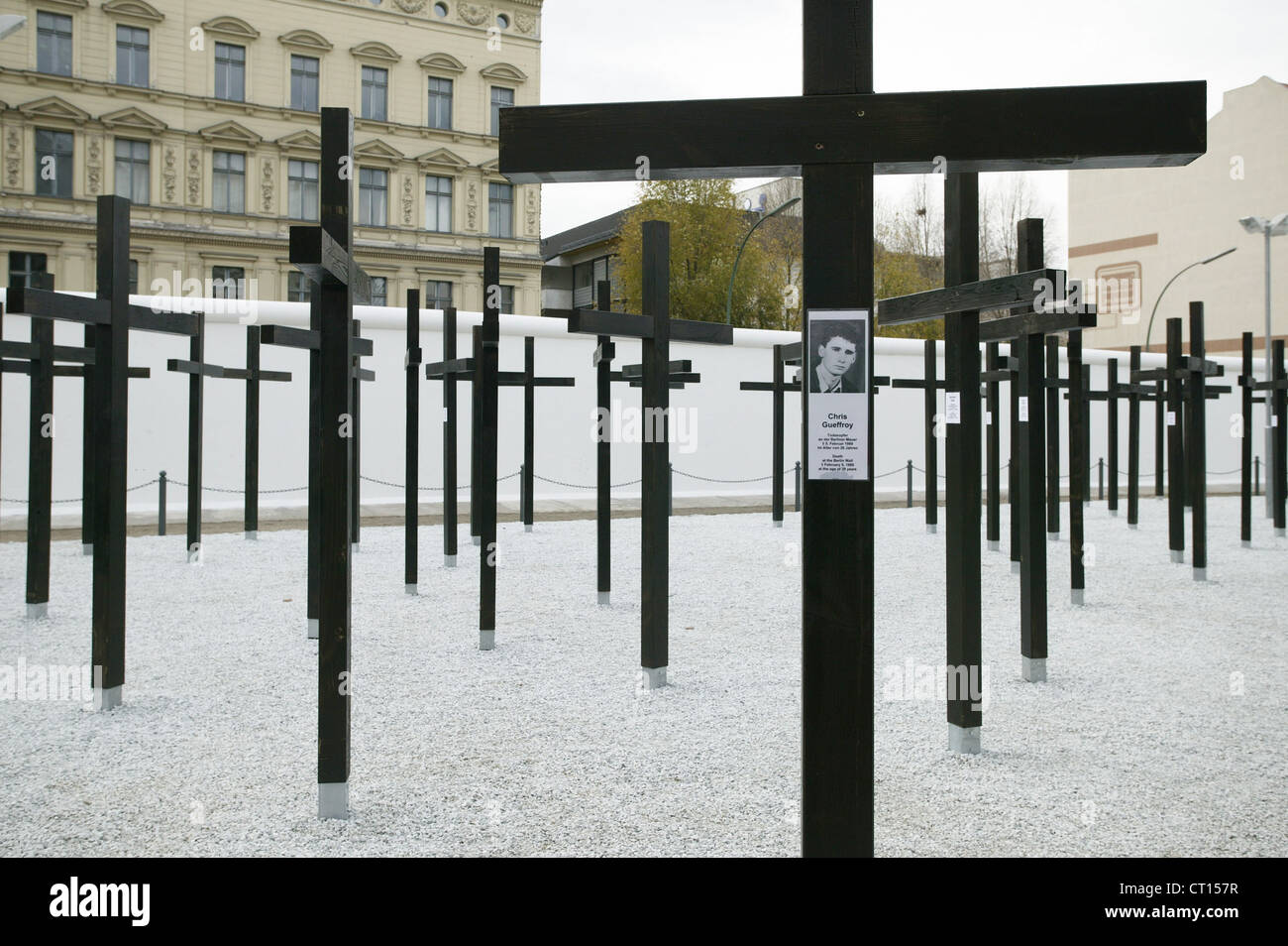 Berlin, reconstruction of the Berlin Wall Stock Photo - Alamy