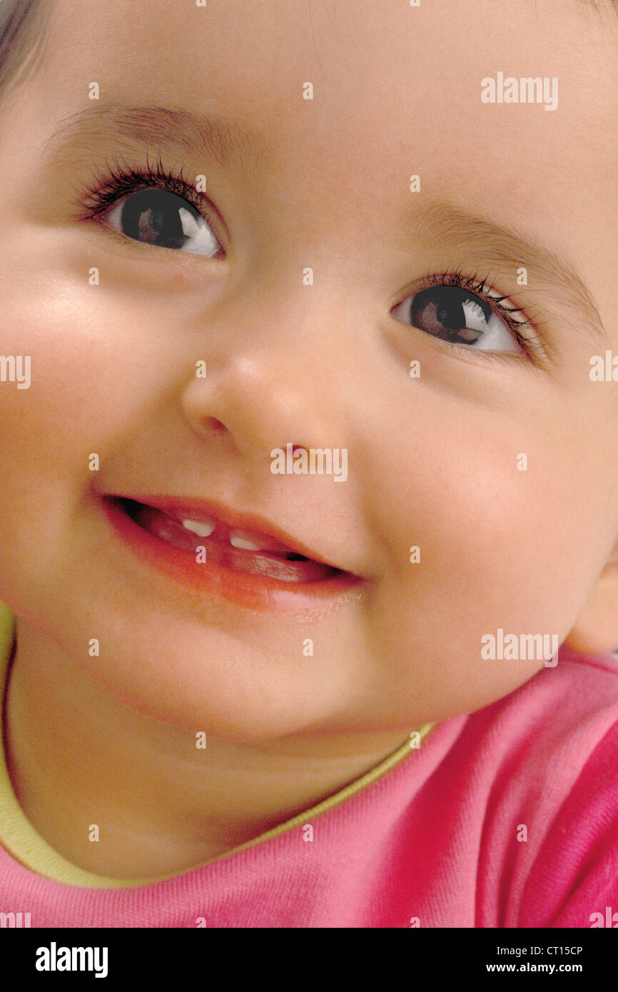 PORTRAIT OF AN INFANT Stock Photo - Alamy