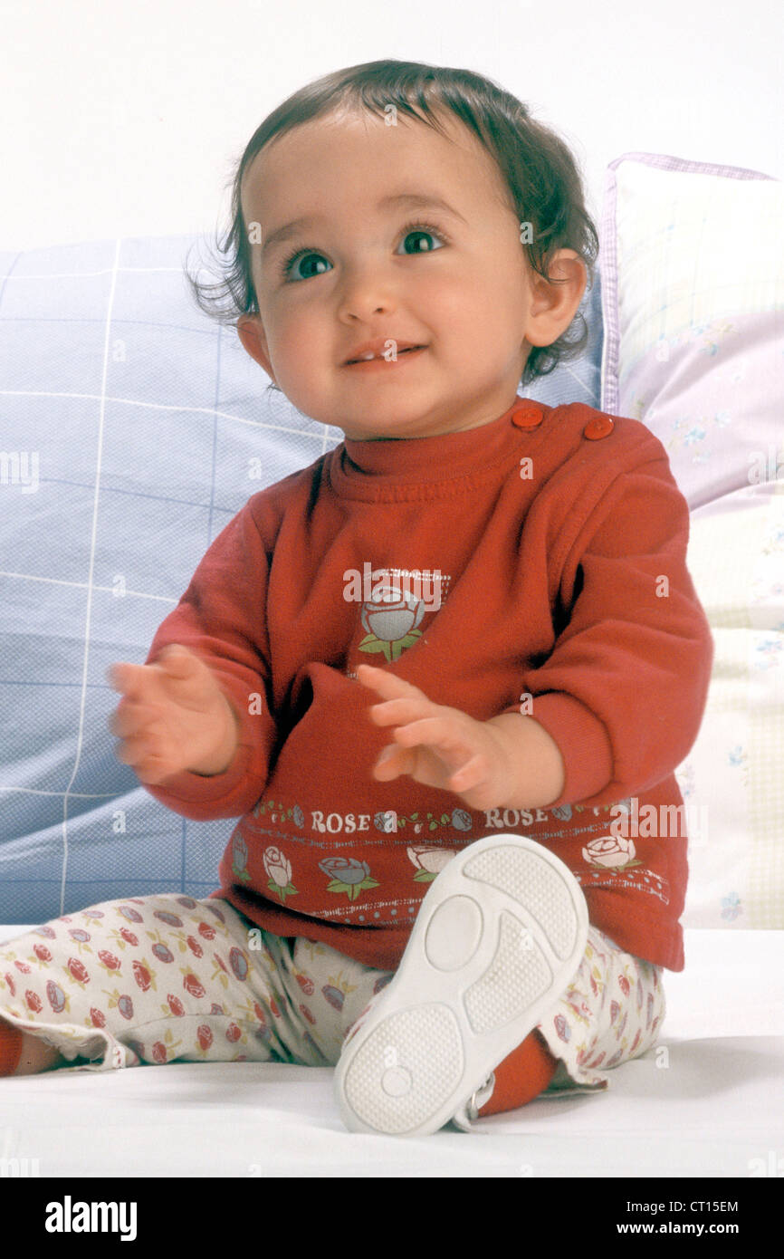 PORTRAIT OF AN INFANT Stock Photo - Alamy