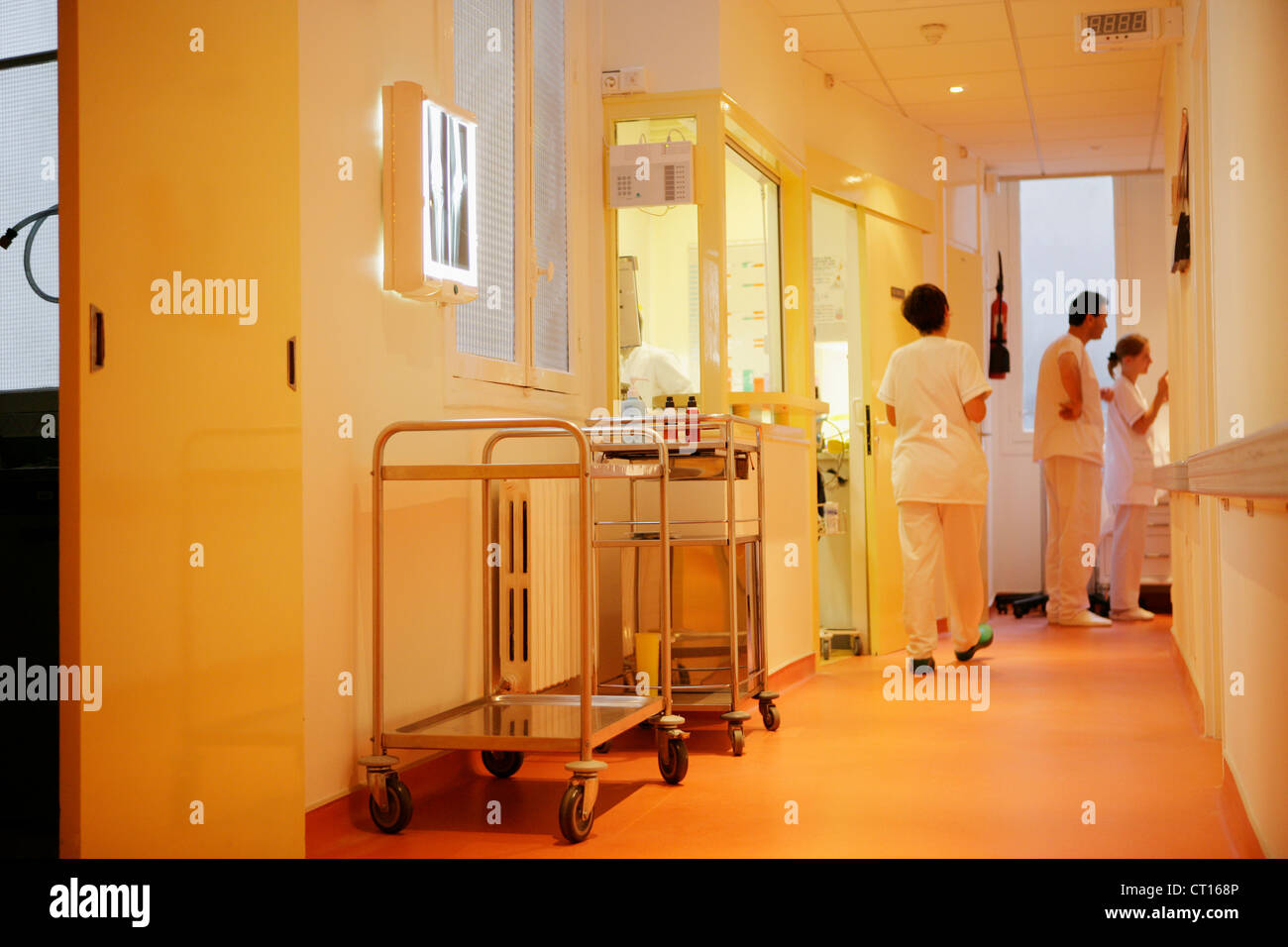 INTERIOR OF A HOSPITAL Stock Photo - Alamy