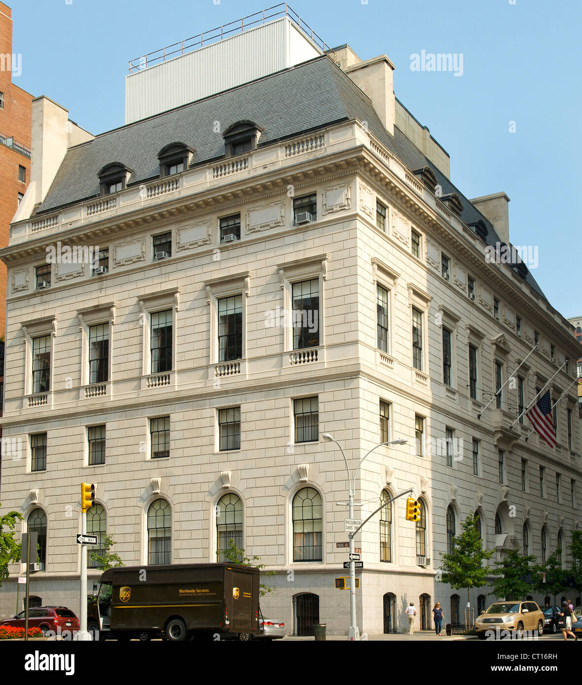 Union Club on the corner of East 69th & Park Avenue in Manhattan, New ...