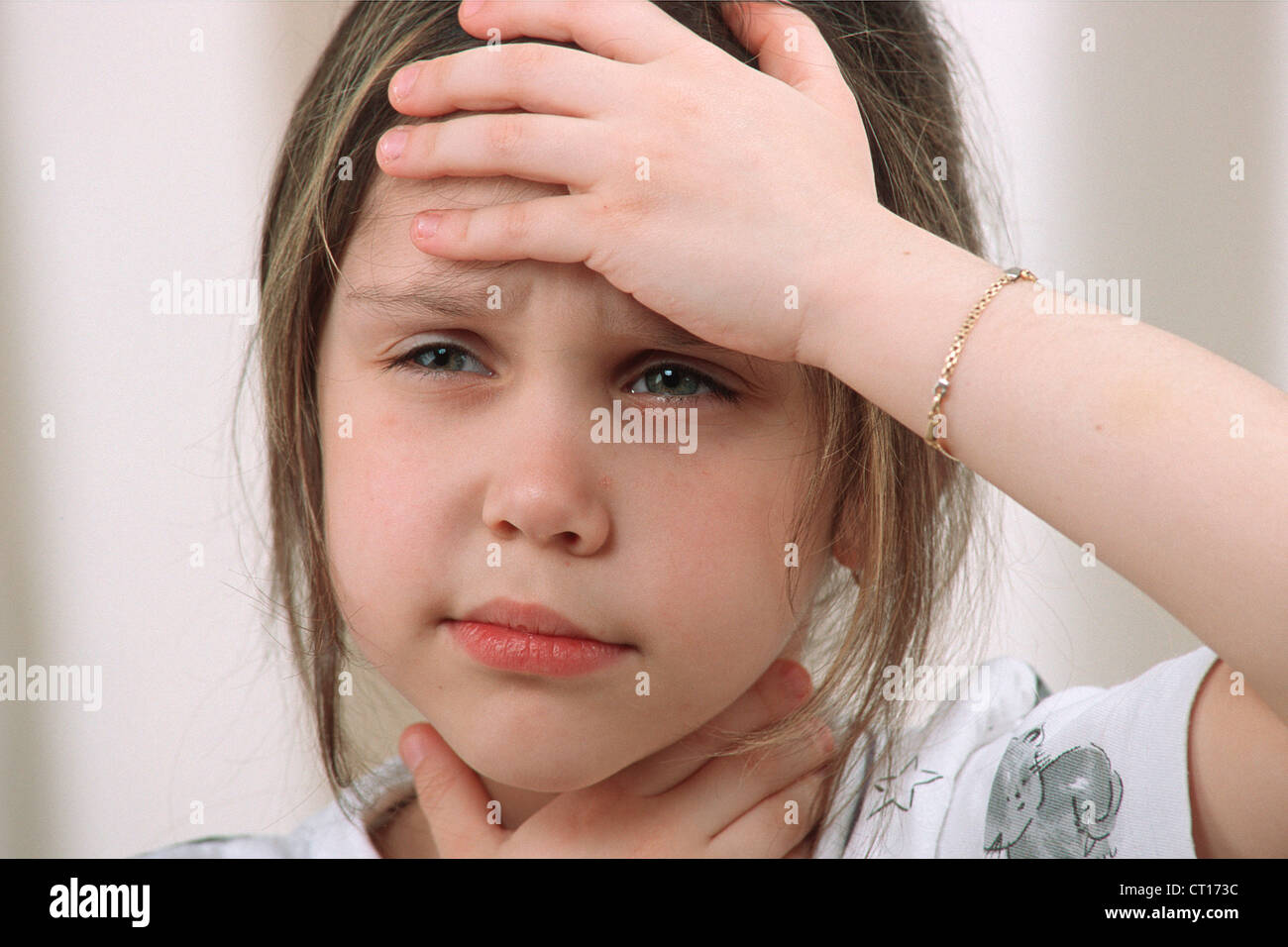 FEVER IN A CHILD Stock Photo - Alamy