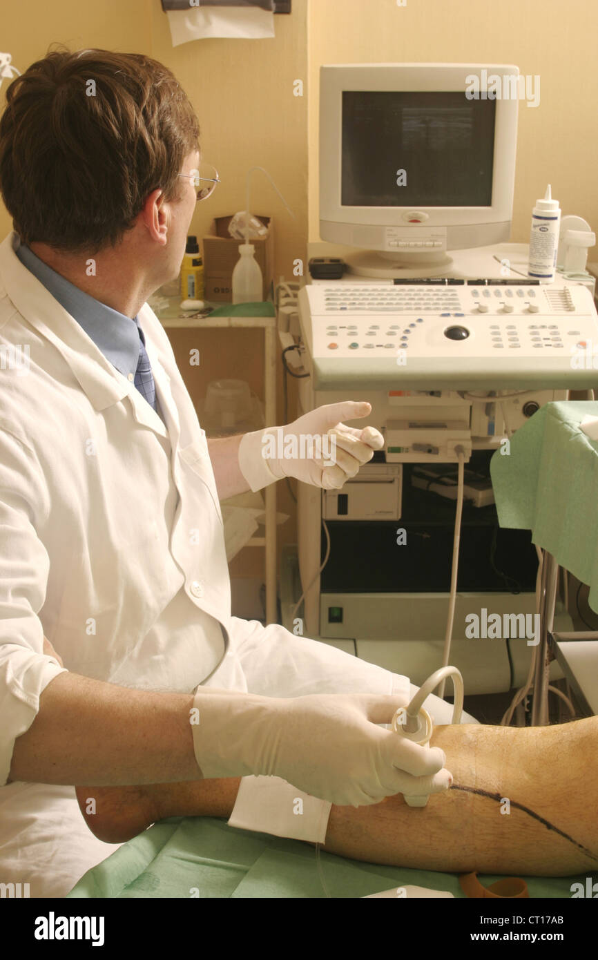 Venous doppler test hi-res stock photography and images - Alamy