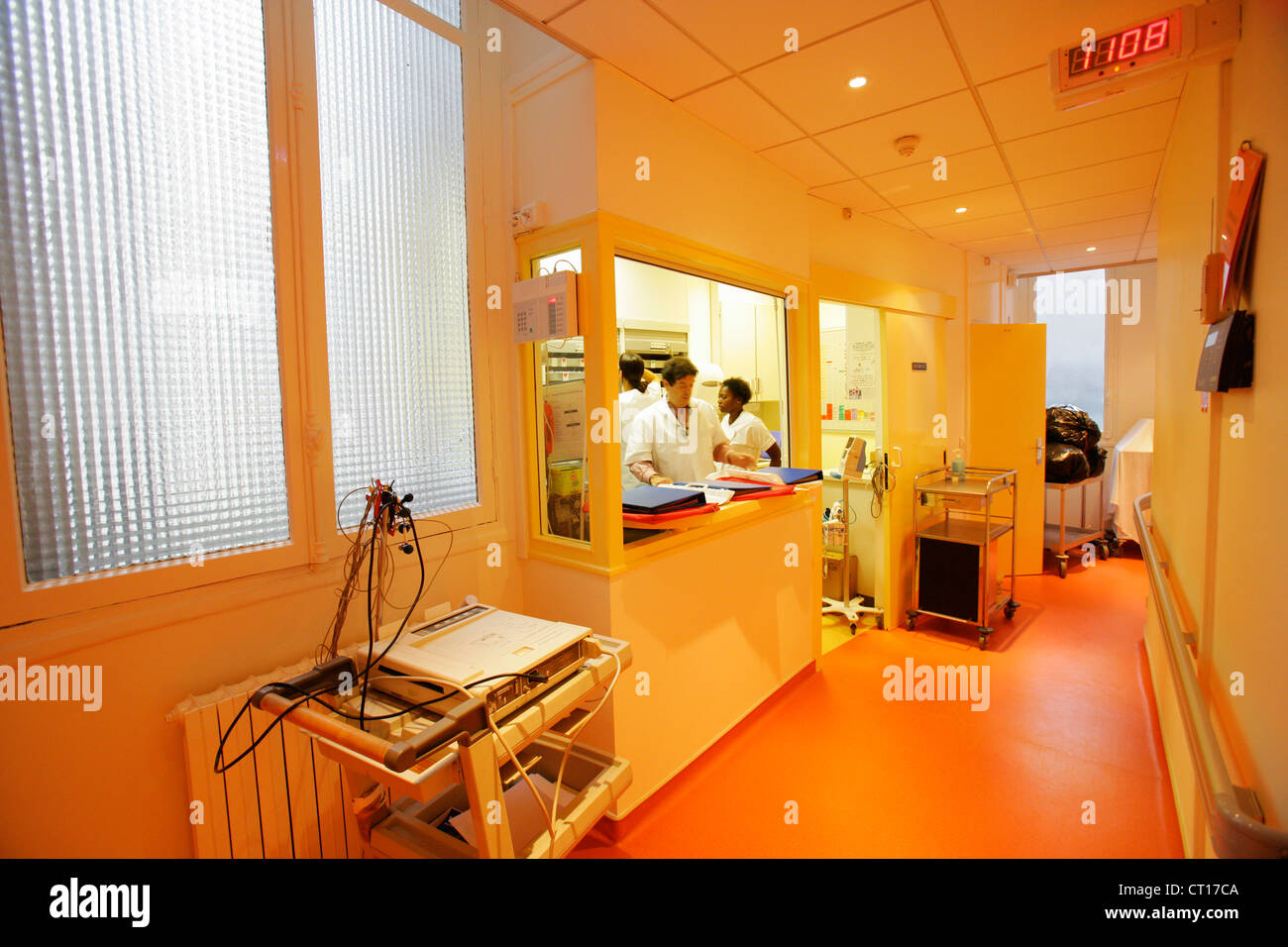 INTERIOR OF A HOSPITAL Stock Photo - Alamy