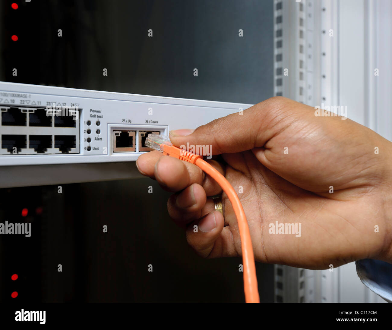 Power cord server hi-res stock photography and images - Alamy