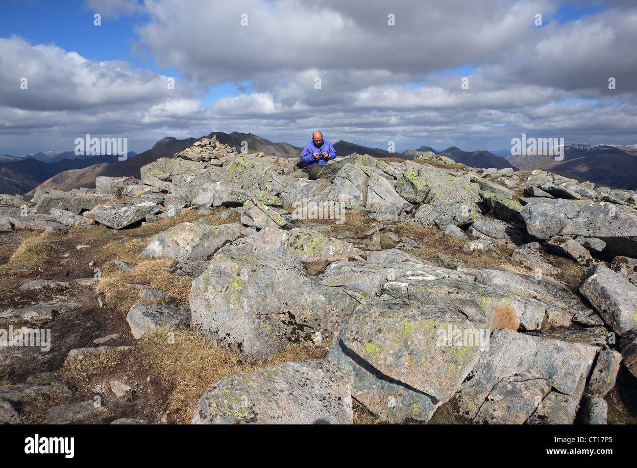 Man looking at the picture he has just taken on his camera at the ...