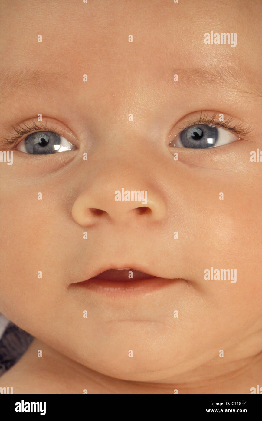 PORTRAIT OF AN INFANT Stock Photo - Alamy
