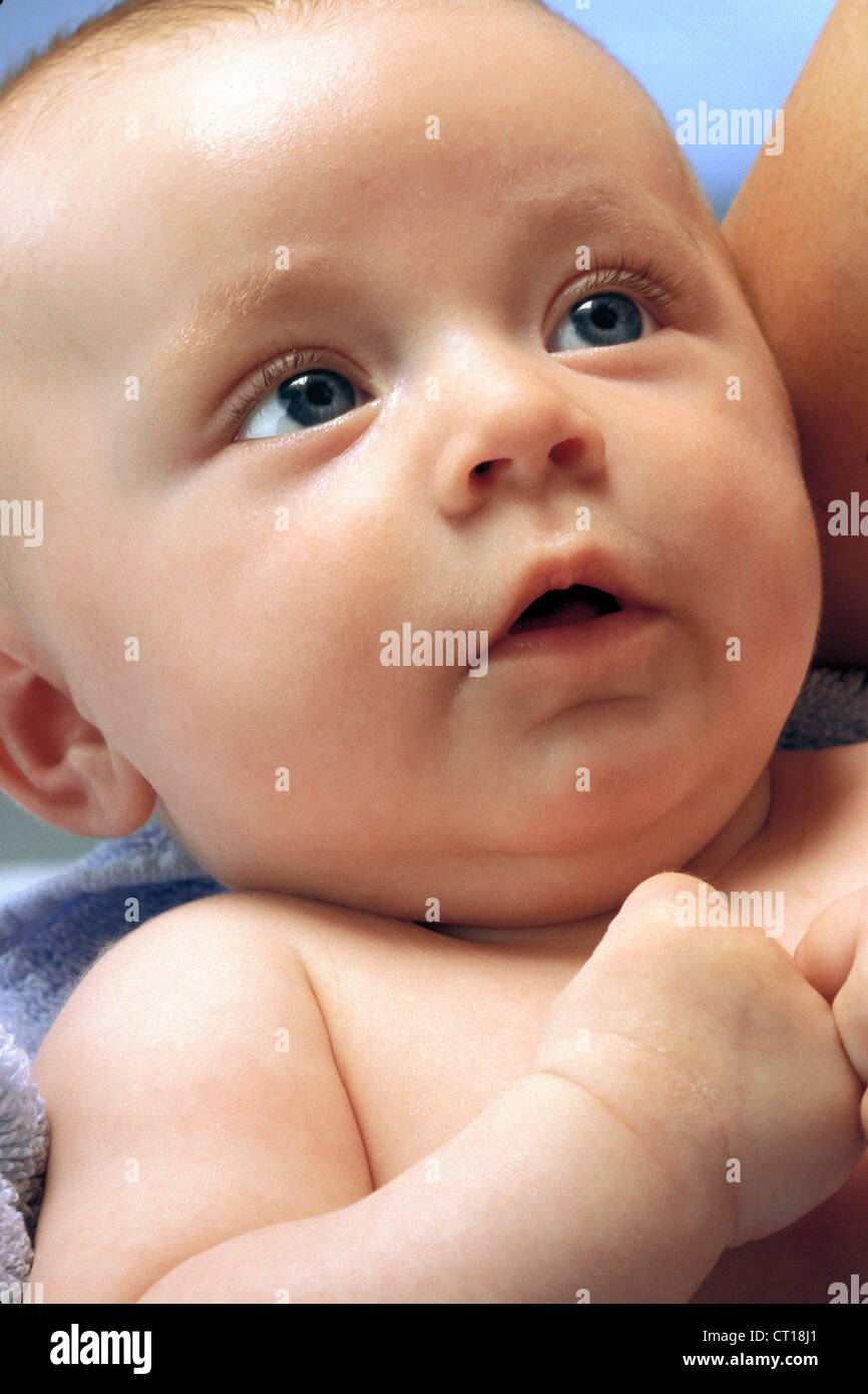 PORTRAIT OF AN INFANT Stock Photo - Alamy