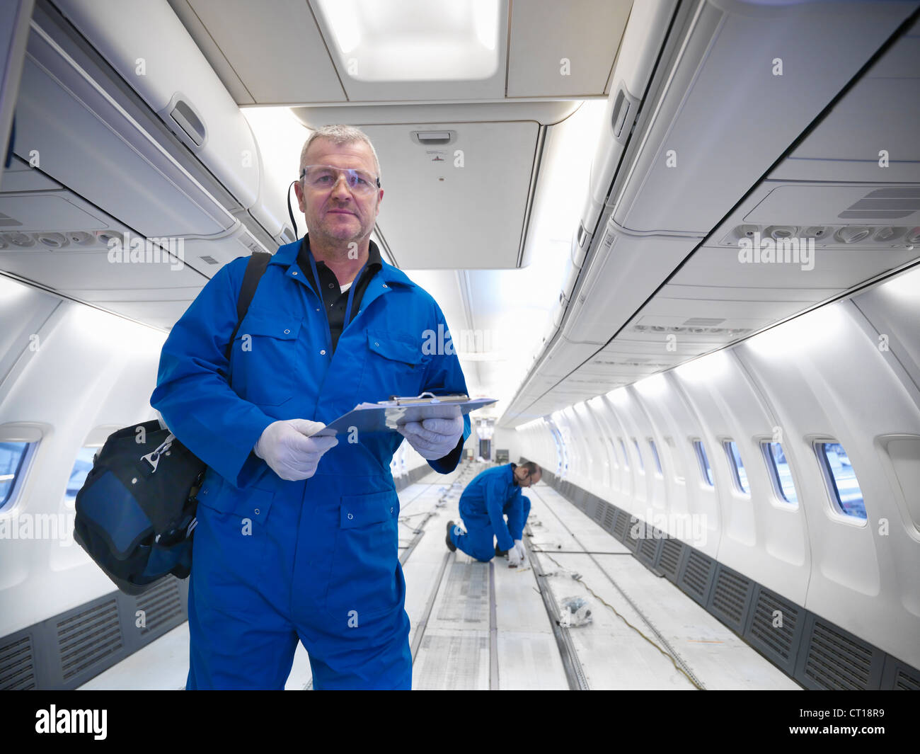 Empty aircraft hi-res stock photography and images - Alamy