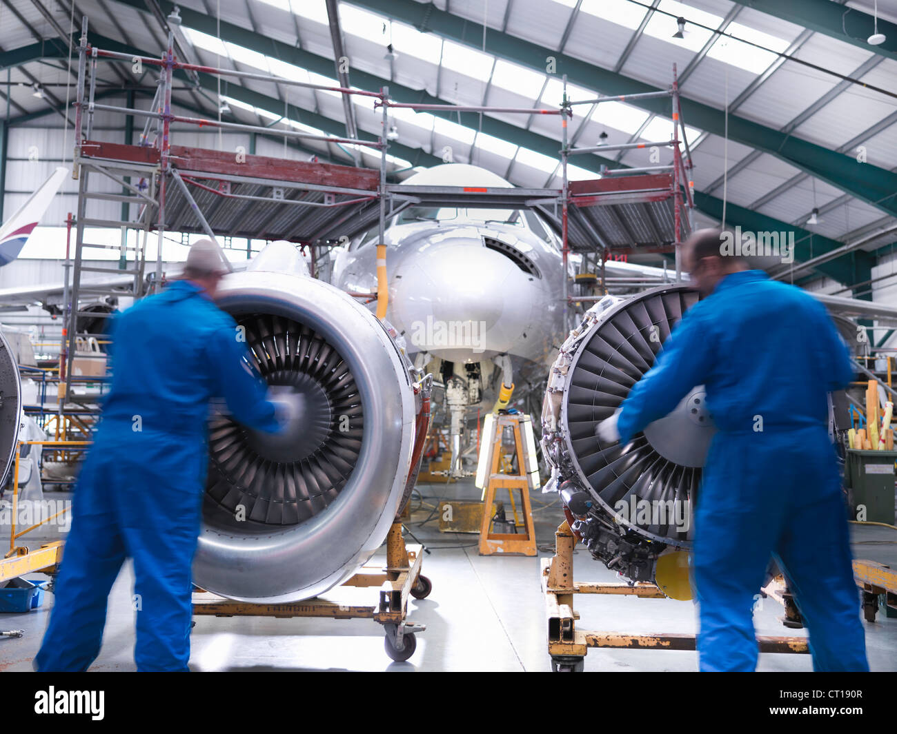 Airplane engines hi-res stock photography and images - Alamy