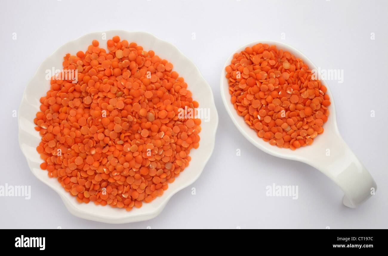 Lentils plate hi-res stock photography and images - Alamy