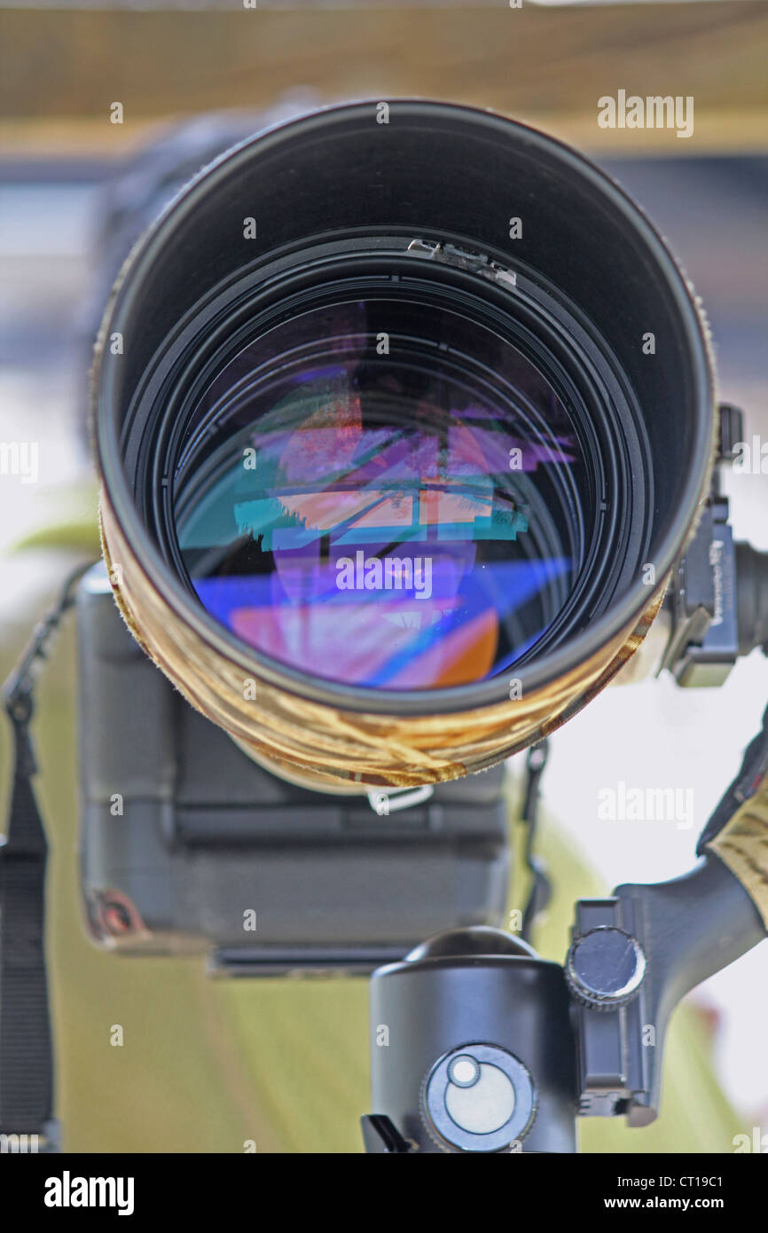 Super telephoto lens hi-res stock photography and images - Alamy