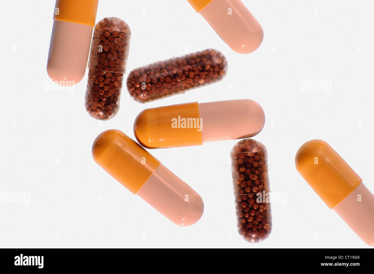 A CAPSULE-FORM DRUG Stock Photo - Alamy