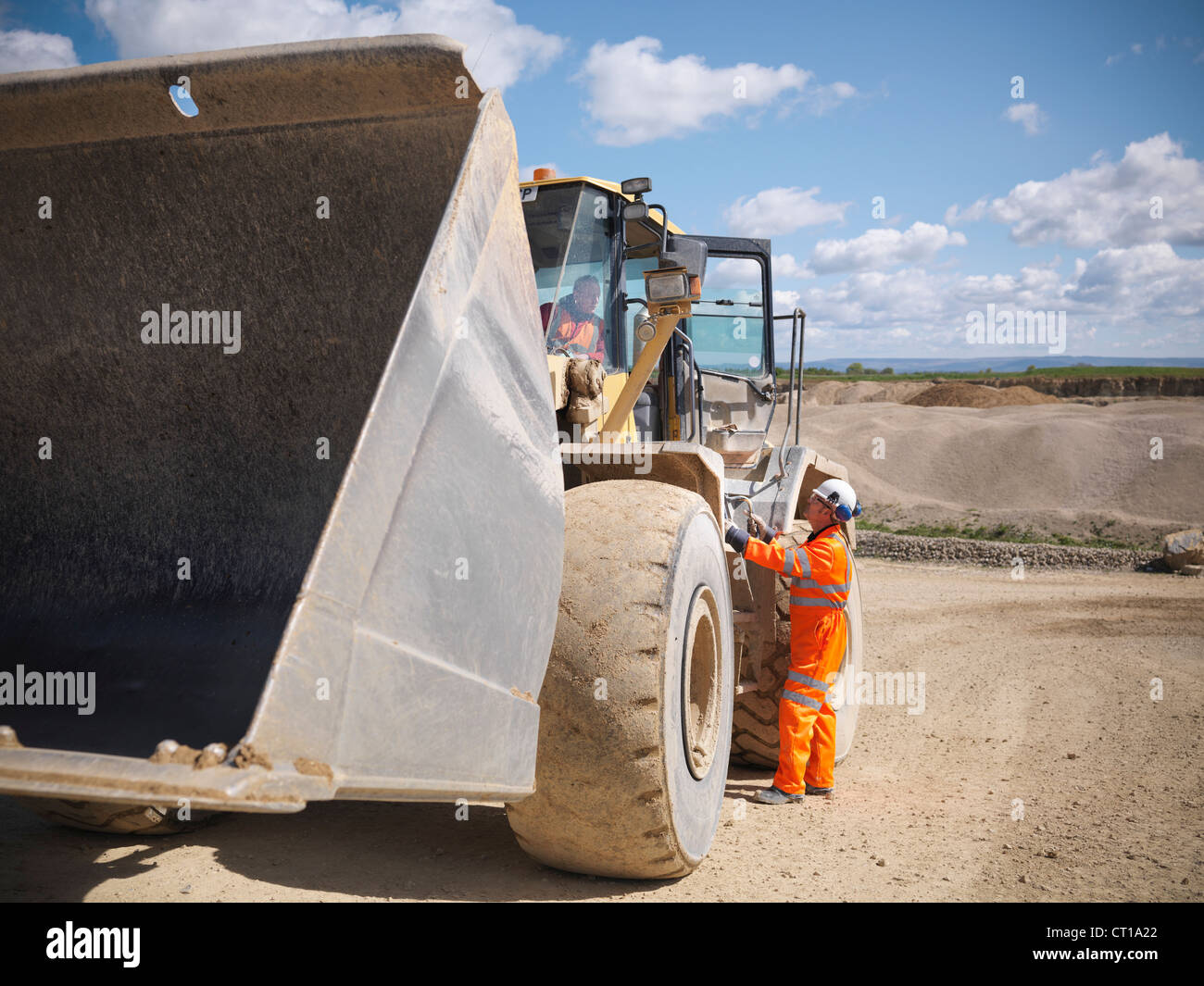 Digger And Side View Stock Photos & Digger And Side View Stock Images ...