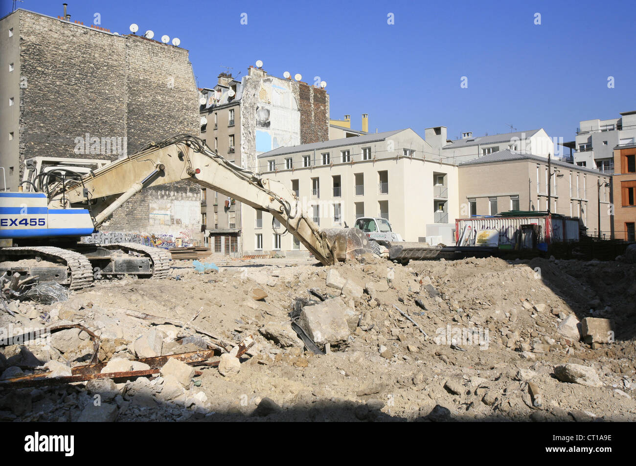 PUBLIC CONSTRUCTION WORK Stock Photo - Alamy