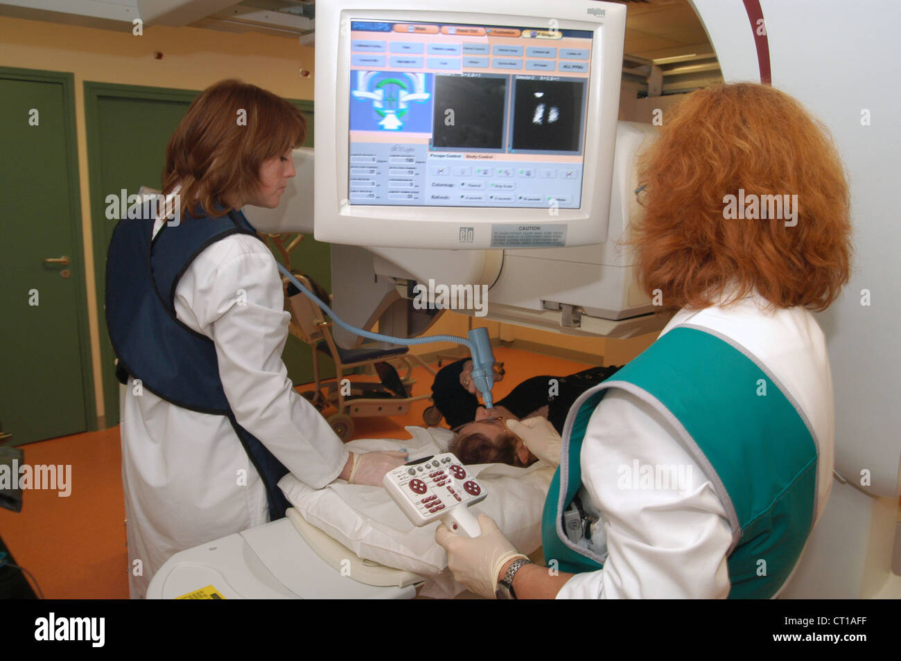 Scintiscanner result hi-res stock photography and images - Alamy