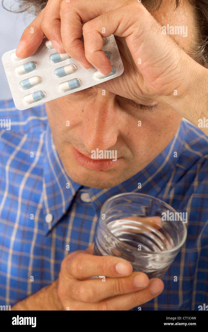 PAIN TREATMENT, MAN Stock Photo - Alamy