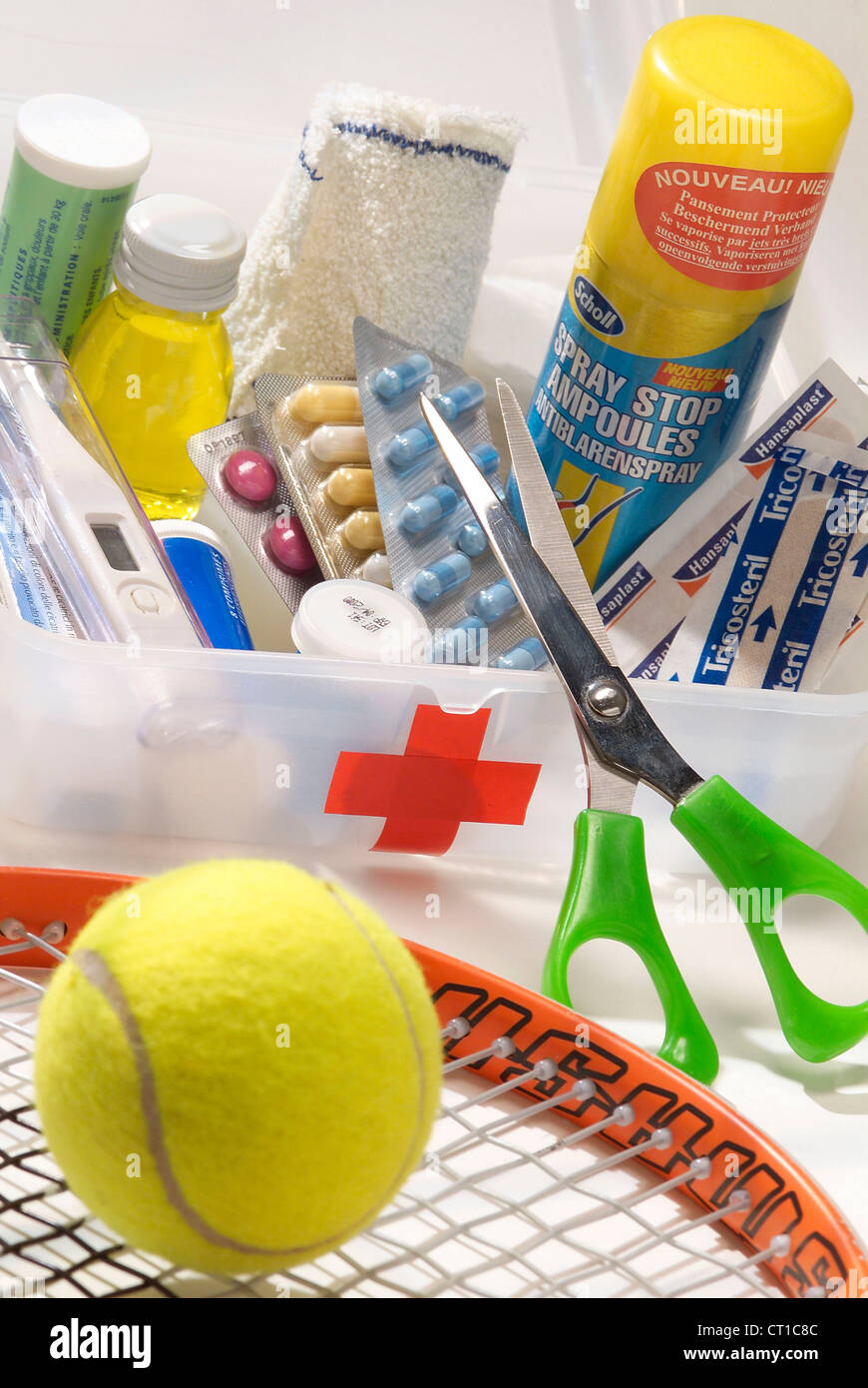 FIRST AID KIT Stock Photo - Alamy